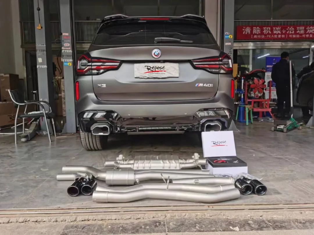22 BMW X3 M40i 3.0T upgraded Repose smart valve exhaust system - iMedia