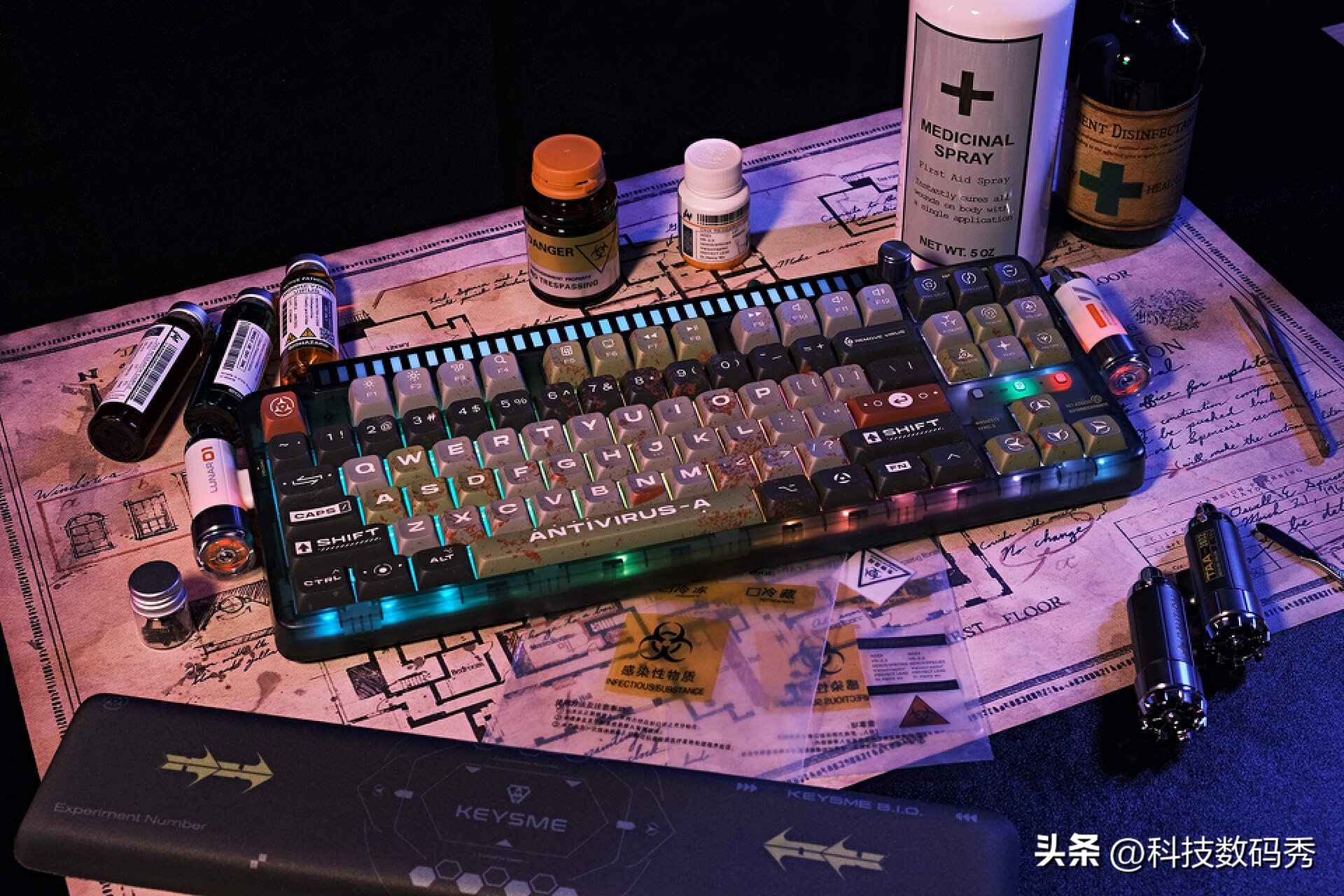 Resident Evil is visual sense, e-sports plague radiation wind, KEYSME ...