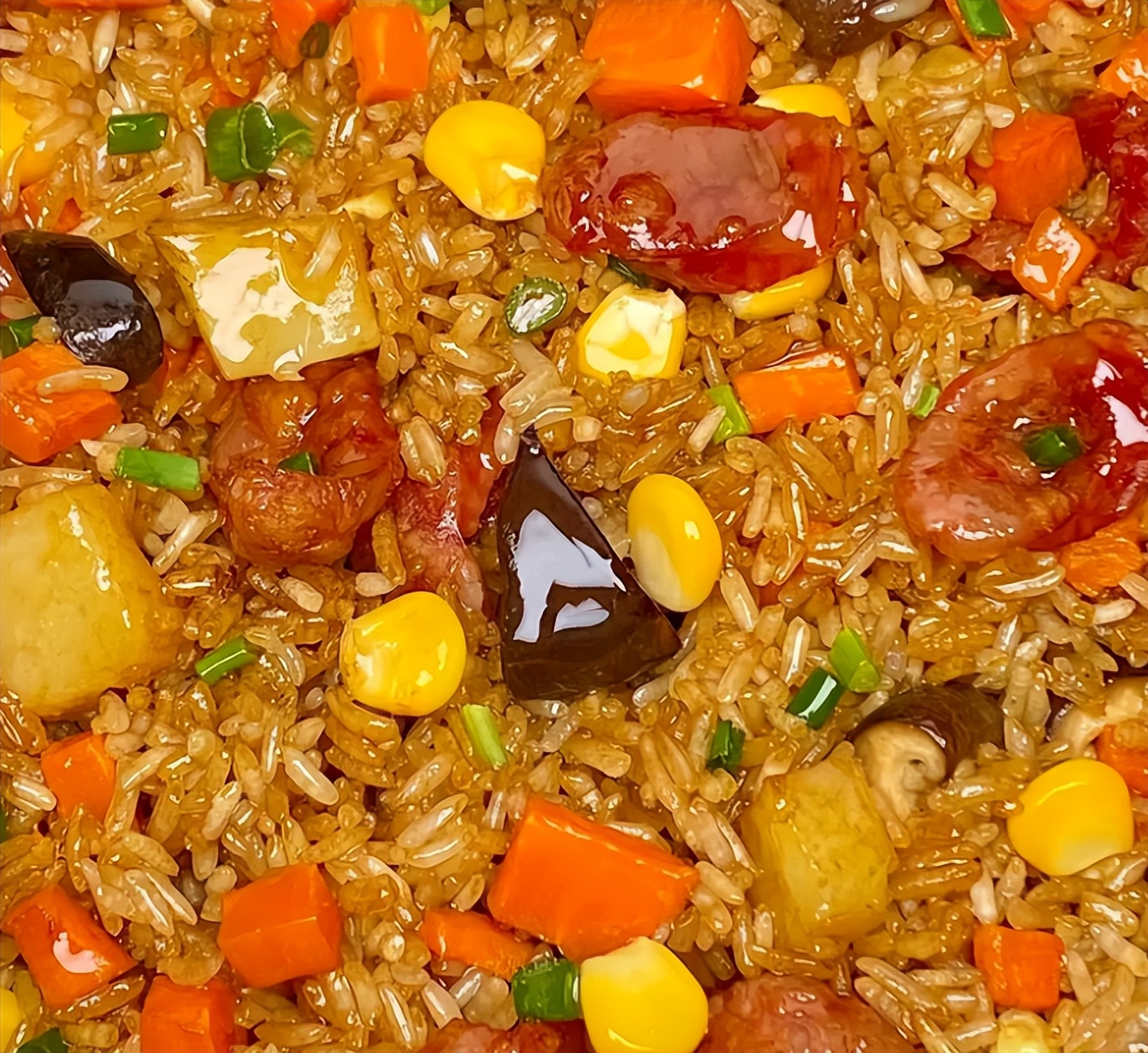 Lazy version of stewed rice with potatoes and sausages, this one is ...