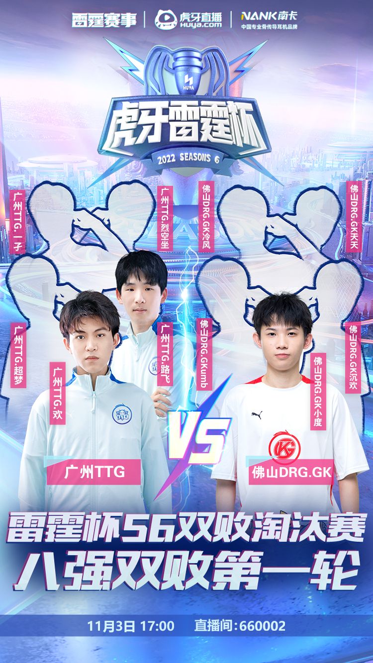 Thunder Cup S6 double-elimination knockout stage begins, Chengdu AG ...