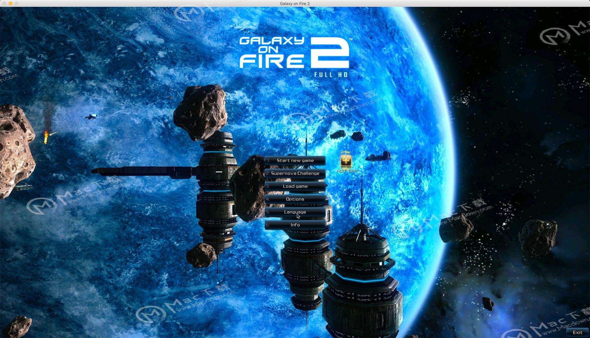 Galaxy on fire 2 galaxy on fire HD for Mac1.0.6 Chinese version - iNEWS
