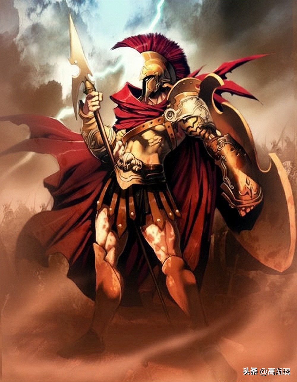 Ares: an ancient Greek god of war who was born for war but has been ...