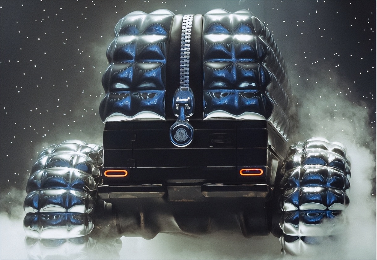 London Fashion Week debut, Mercedes-Benz PROJECT MONDO G art car - iMedia