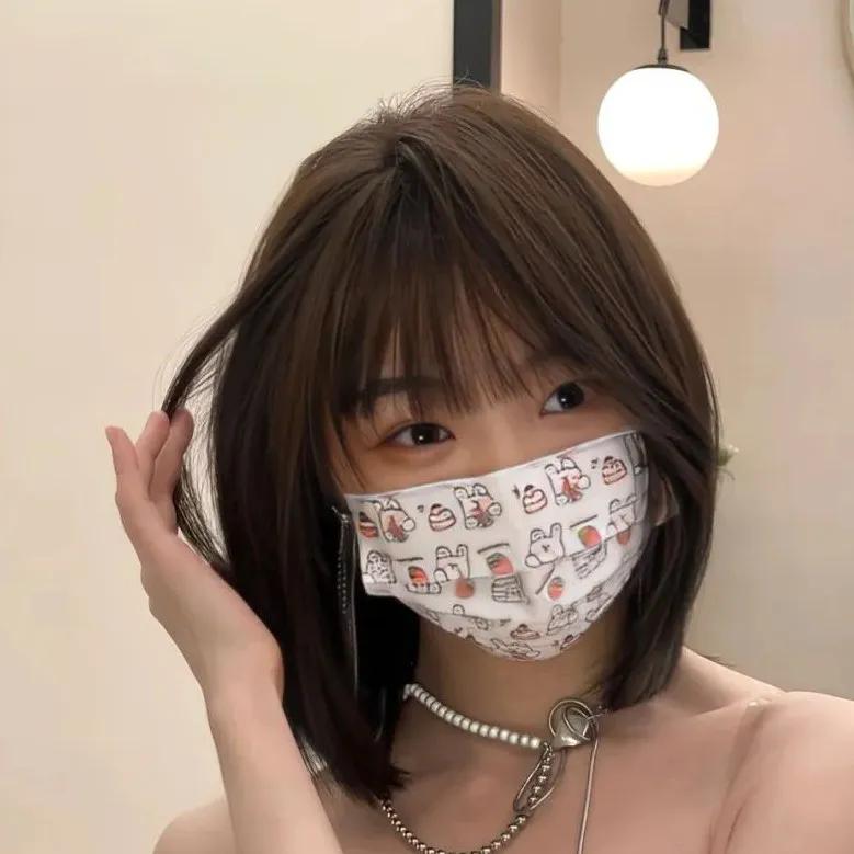 Medium and long hair atlas, suitable for young ladies with medium and ...