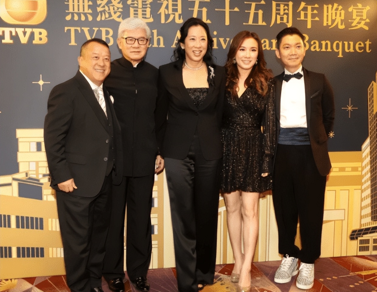 More than 50 artists attended the TVB dinner, Ma Guoming, Chen Hao, Wu ...