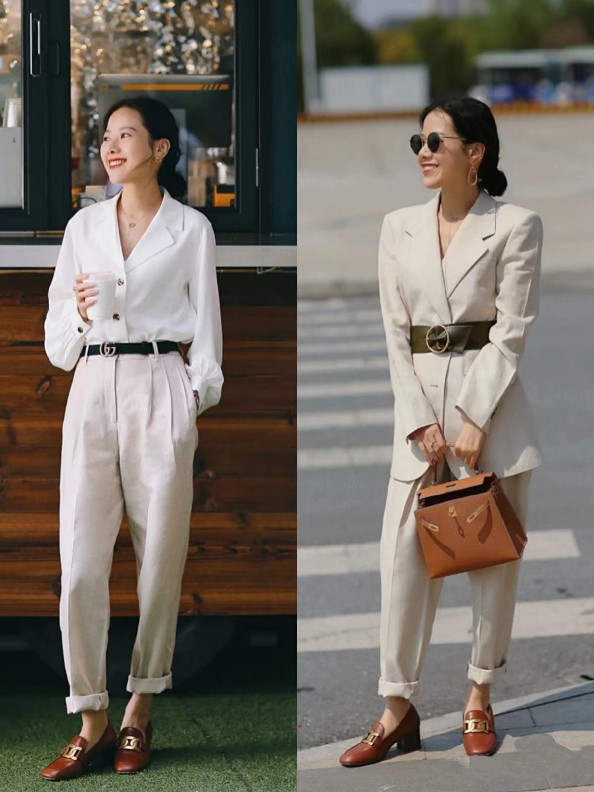 In the early autumn of this year, this way of wearing is popular: nine ...