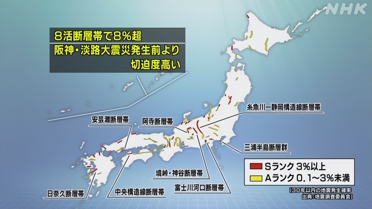Japan's inland keeps sinking, beware of earthquakes on active faults ...