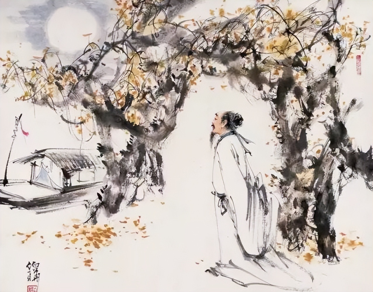 Bai Juyi: Sit by the water when you are free, love to sleep in the sun ...