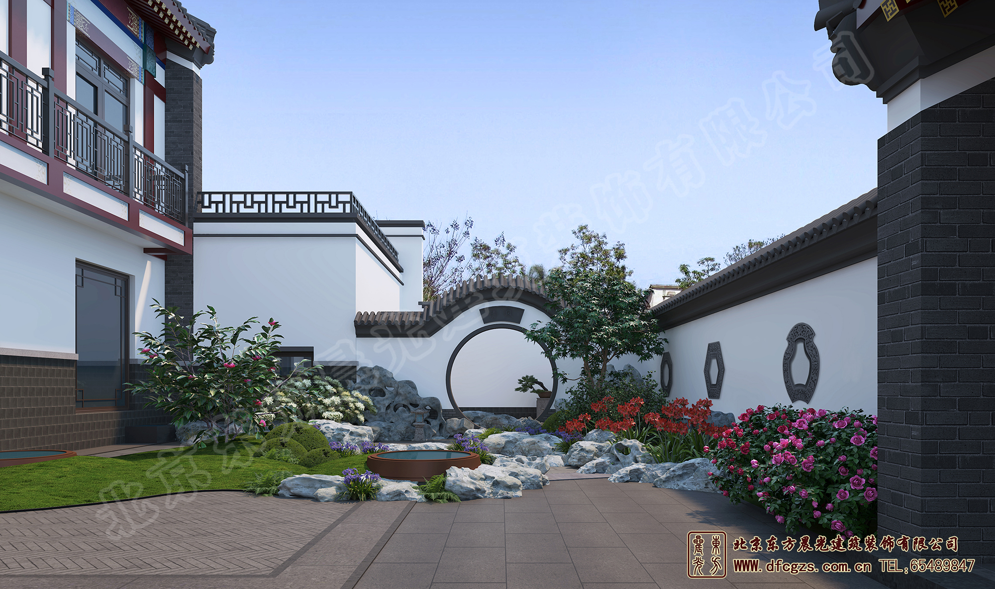 [Villa Design] New Chinese-style courtyard house - integration of ...