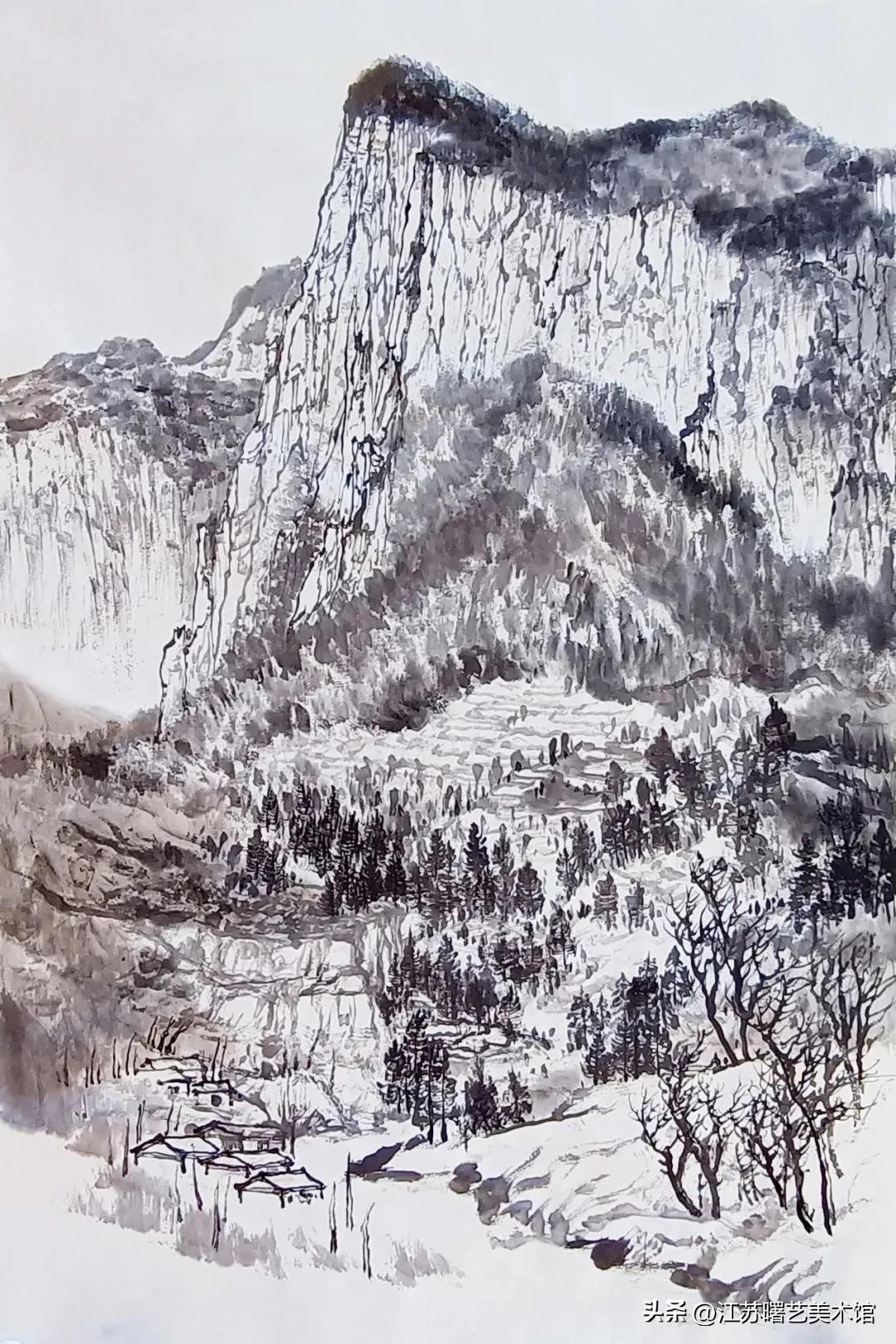 On Li Mingwei's Taihang Sketches from Life - iNEWS