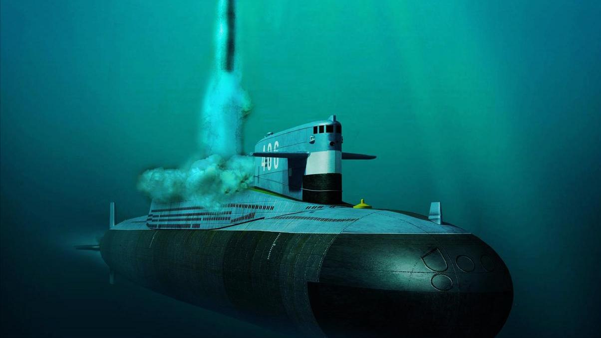 Foreign media rendering: China's new submarine acoustic stealth ...