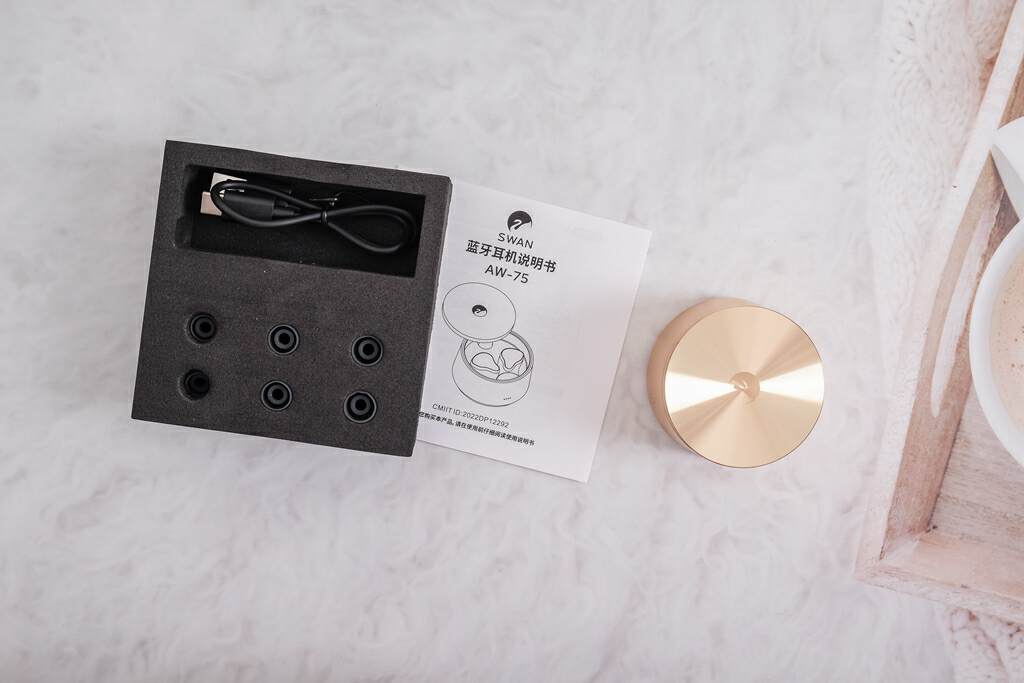 Metal shell, restore the essence of sound, Swans AW-75 true wireless ...