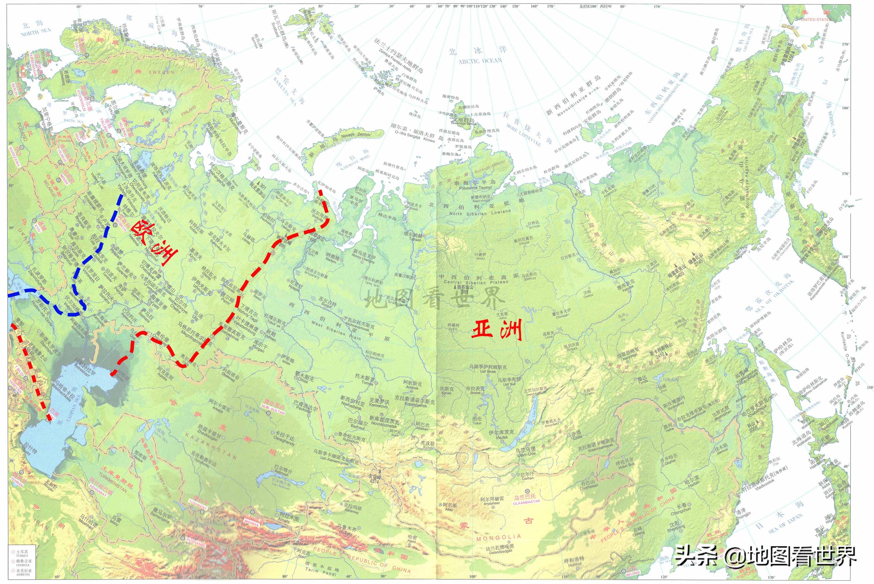 Country Interesting Talk 18: Transcontinental Country Maps - France ...