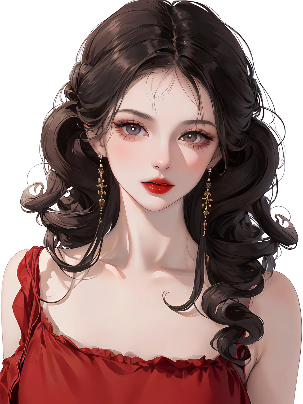 Super beautiful girl portrait, AI painting is so beautiful - iNEWS