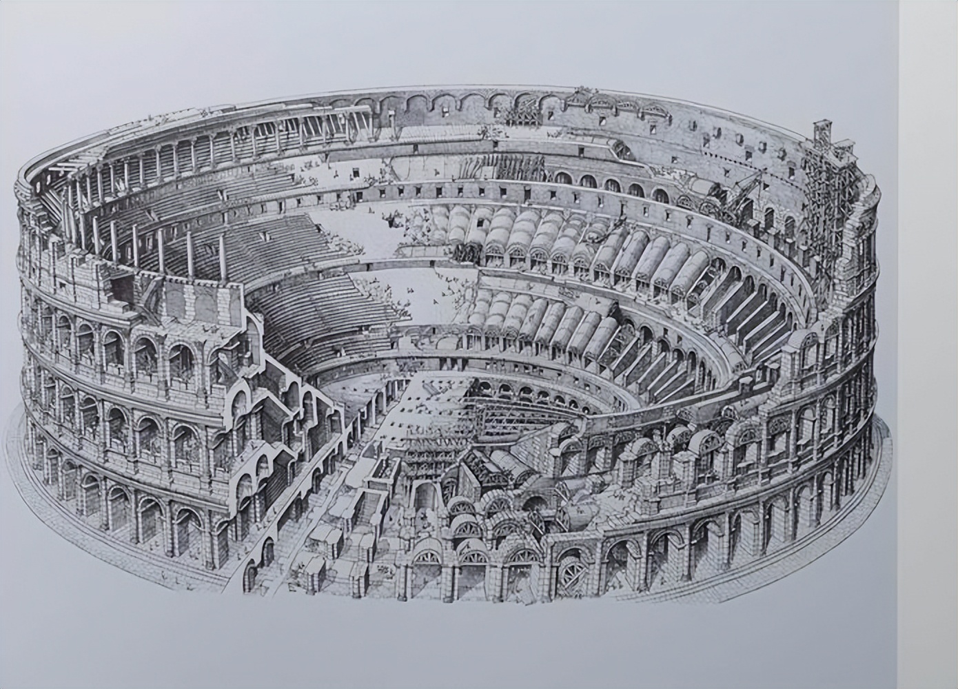 What are the structure and characteristics of the Colosseum in Rome ...