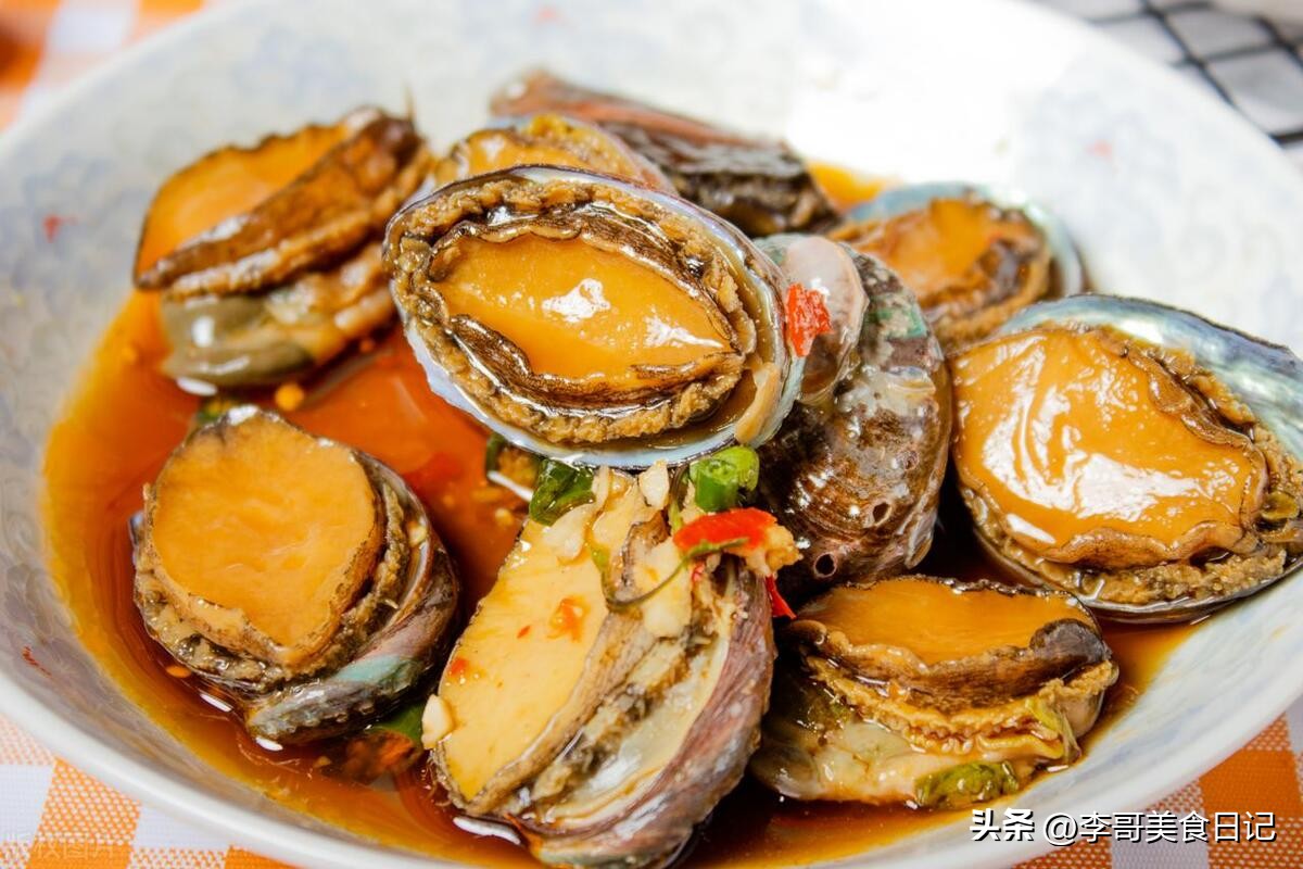 Homemade abalone, soft and delicious, delicious every bite, better than ...