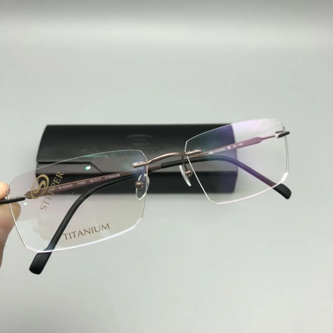 German STEPPER rimless glasses frame for myopia - iNEWS