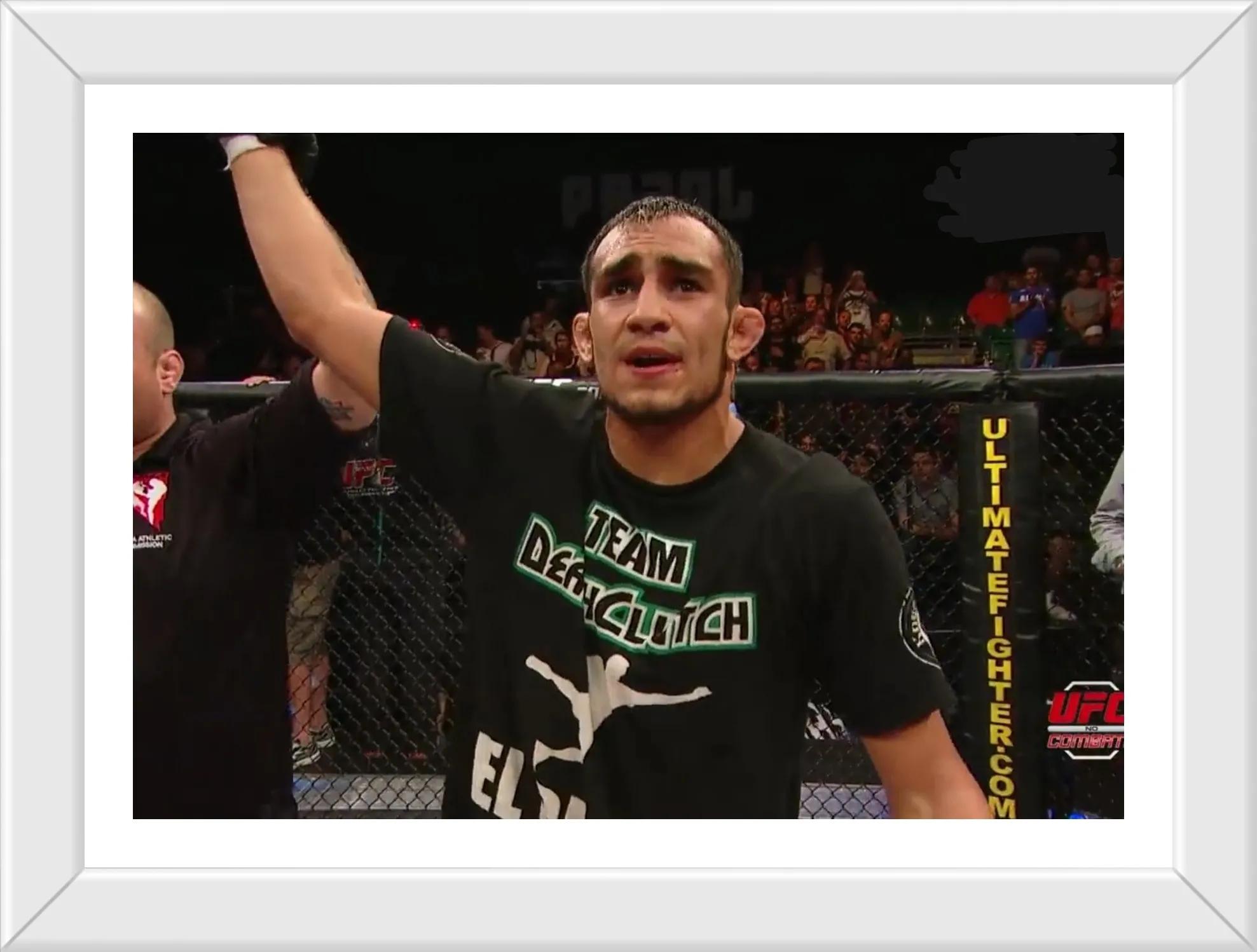 UFC welterweight Li Jingliang VS "Night Demon" Tony Ferguson, can Li ...