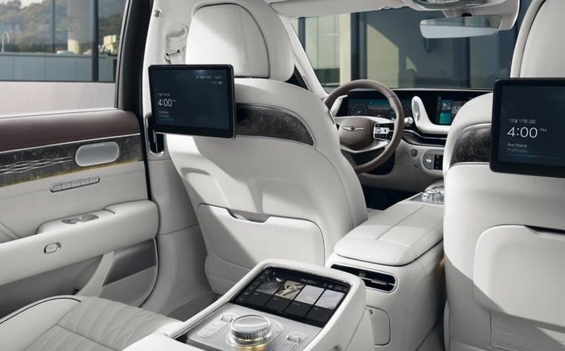 Maybach's “Korean sub-hertz”: Is the interior of the Genises G90 flagship model serious? - iNEWS