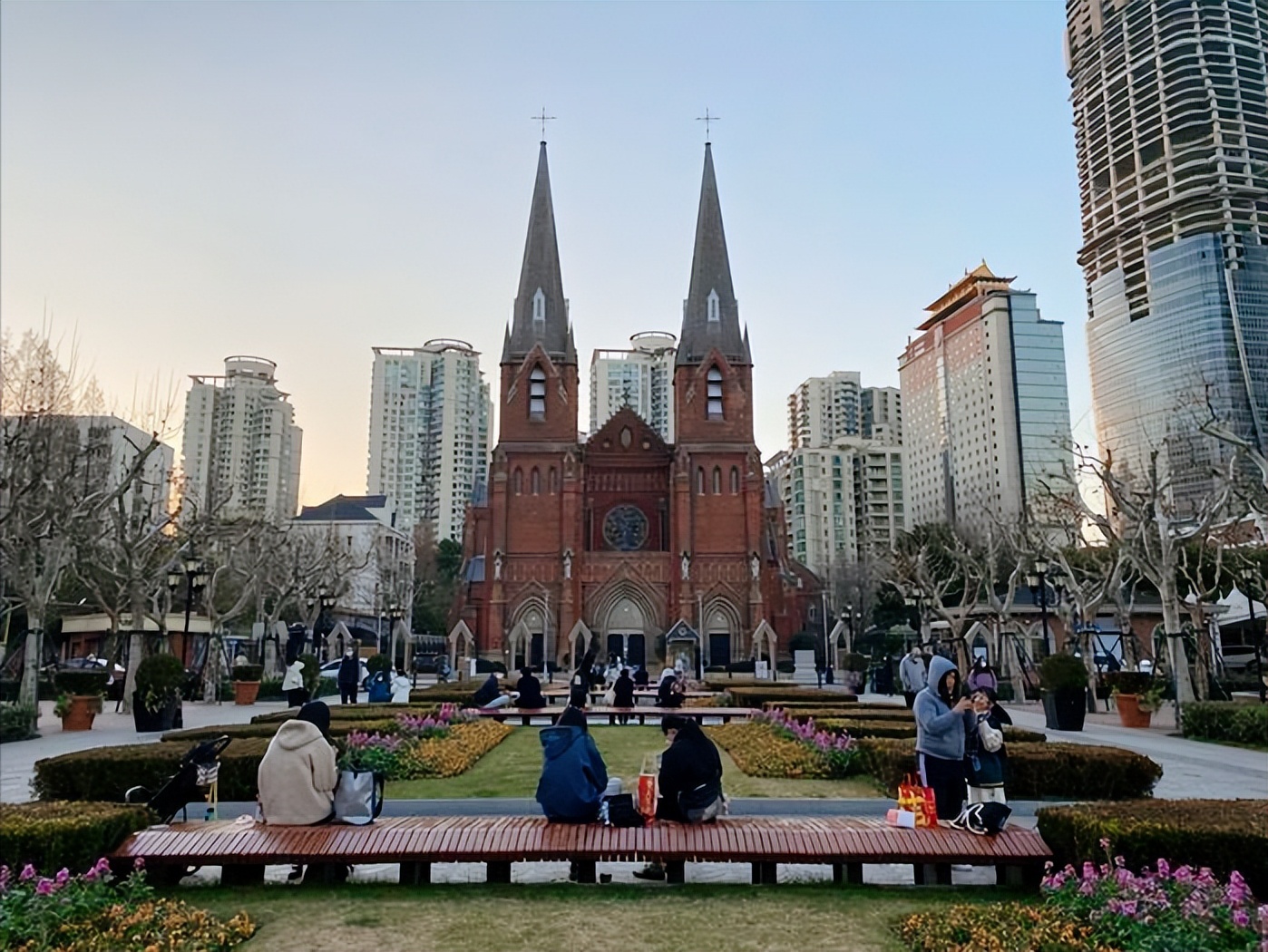 The beautiful Xujiahui Academy, a cultural landmark in an urban renewal ...