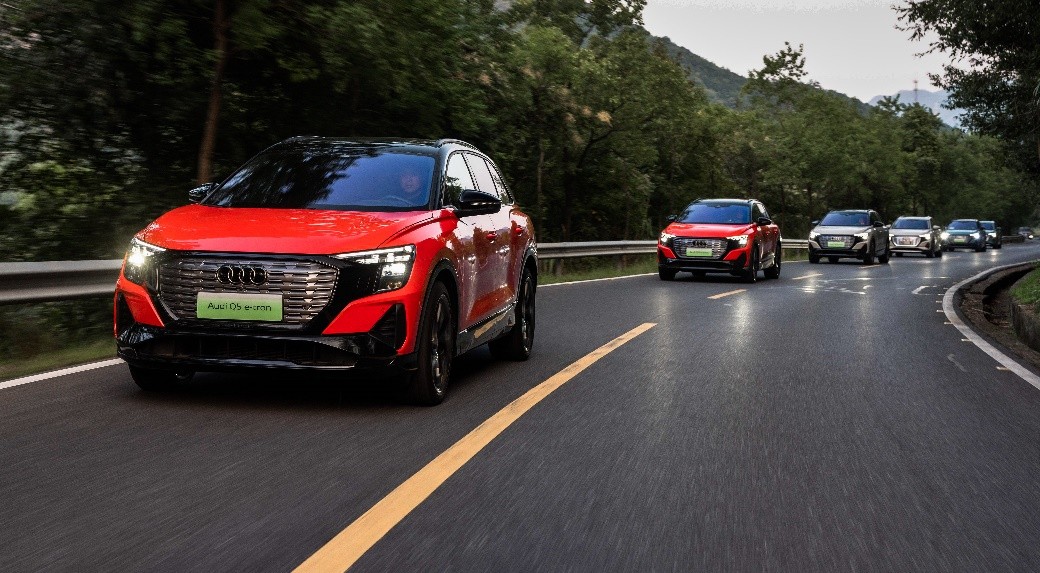 Young life has an attitude!SAIC Audi Q5 e-tron blooms pure electric ...