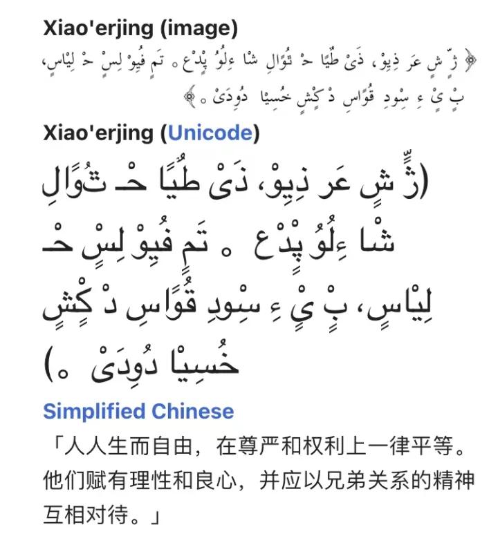 A writing system that writes Chinese in the Arabic alphabet-Xiaoerjin ...