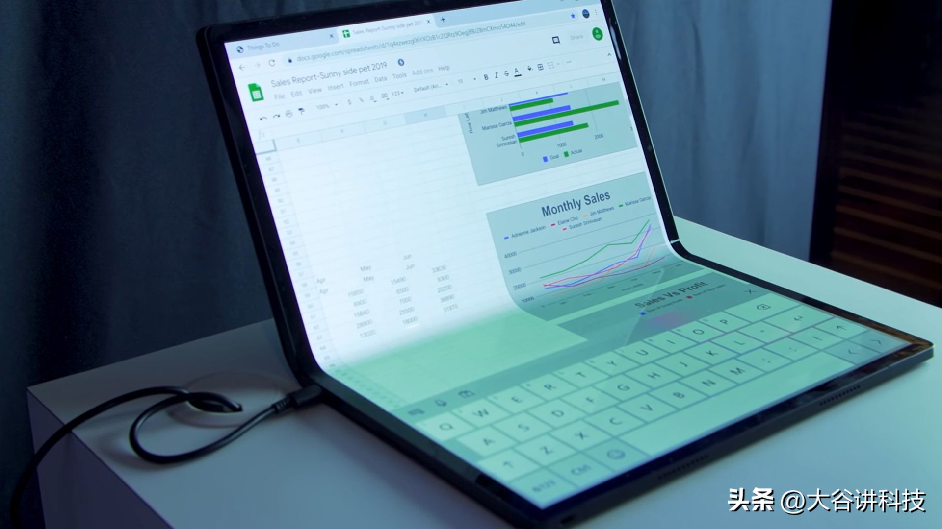 Apple's folding screen mobile phone or folding screen computer, which ...