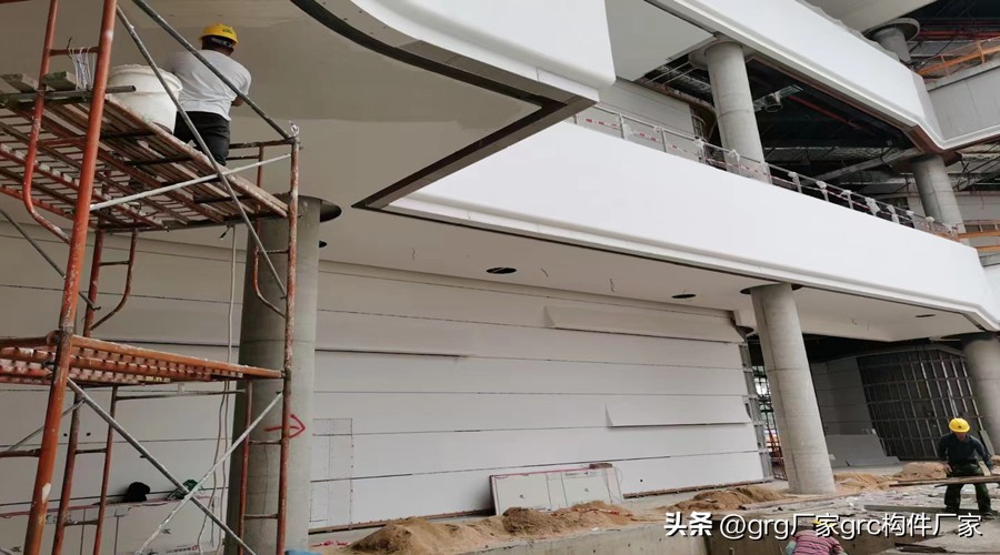 GRG wall construction process - iMedia