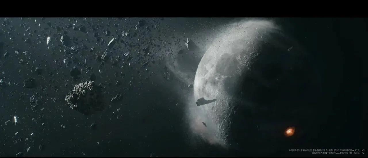 Second brush The Wandering Earth II domestic science fiction film ...