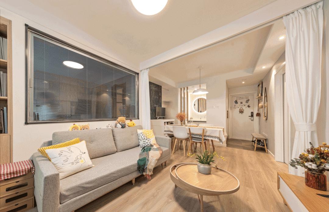 The Bei Piao couple bought a 55-square-meter old and broken small, not ...