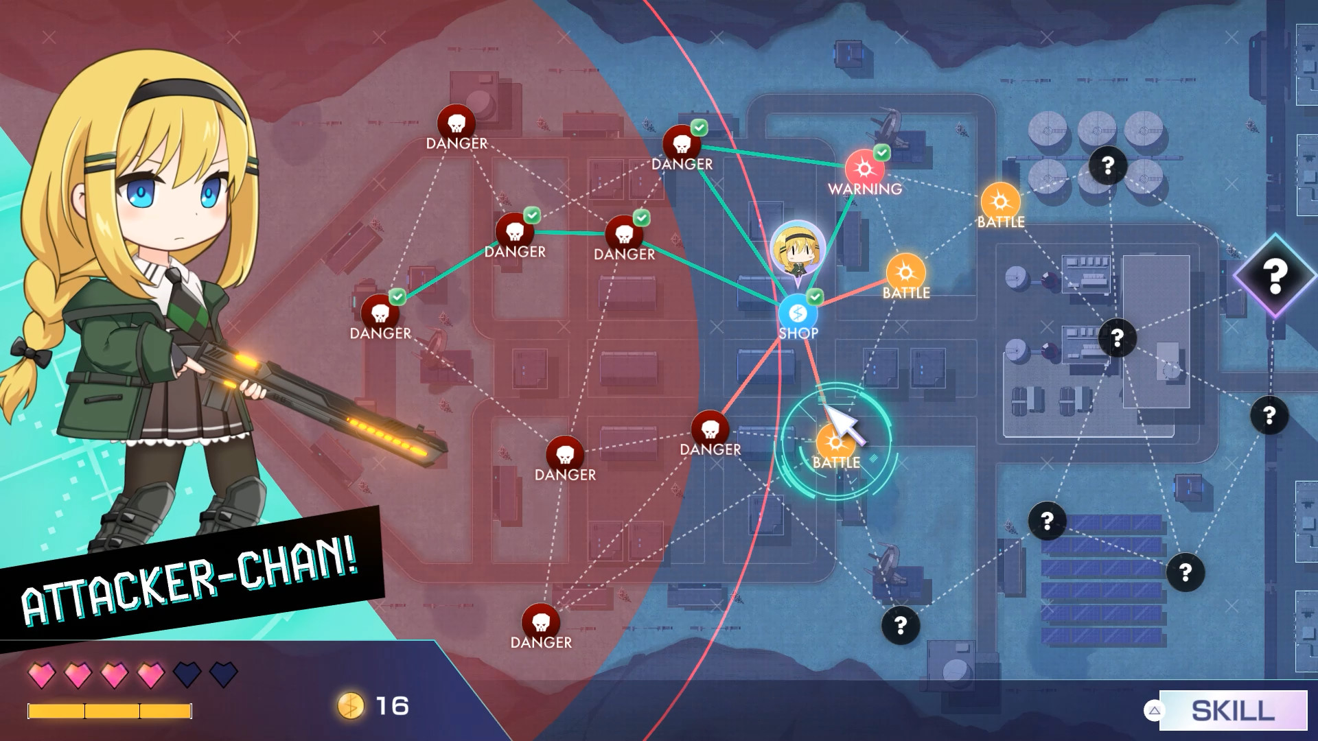 A small size Roguelike horizontal shooting game - iNEWS