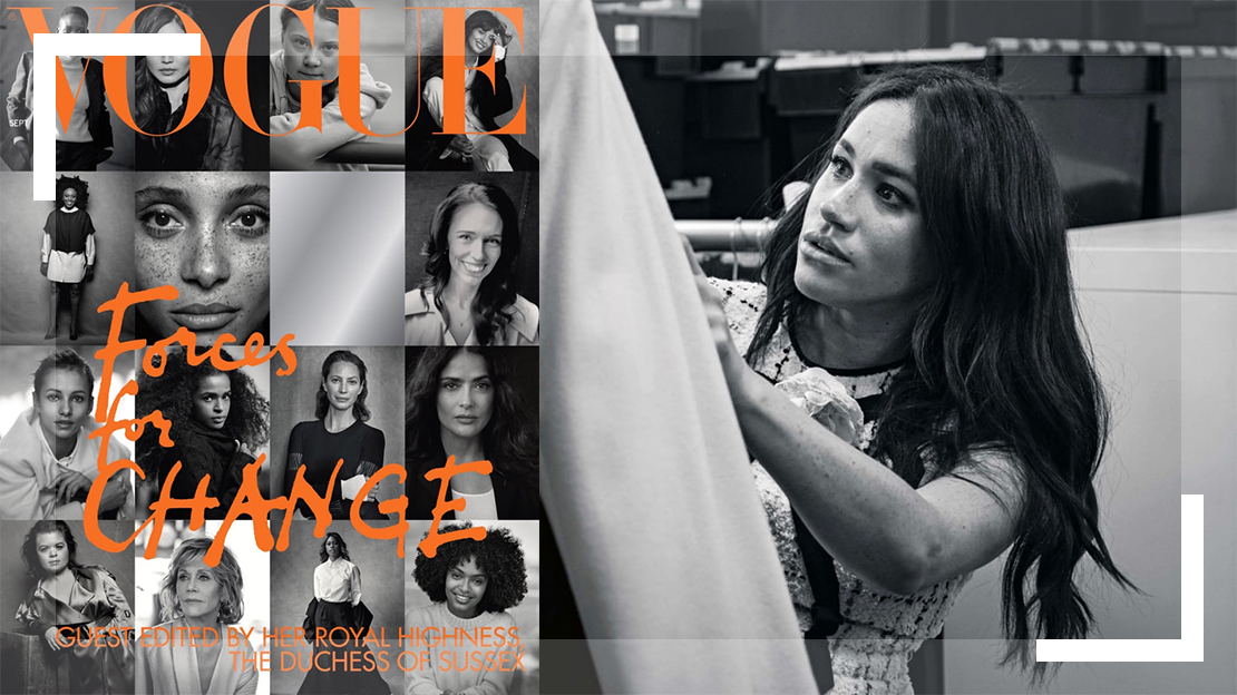 [POP Fashion Trend Network] Princess Megan became the editor-in-chief ...