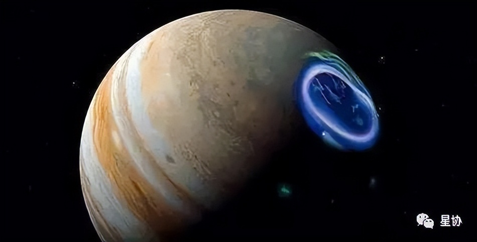 [Star Association] Juno probe photographed Jupiter's north pole green ...