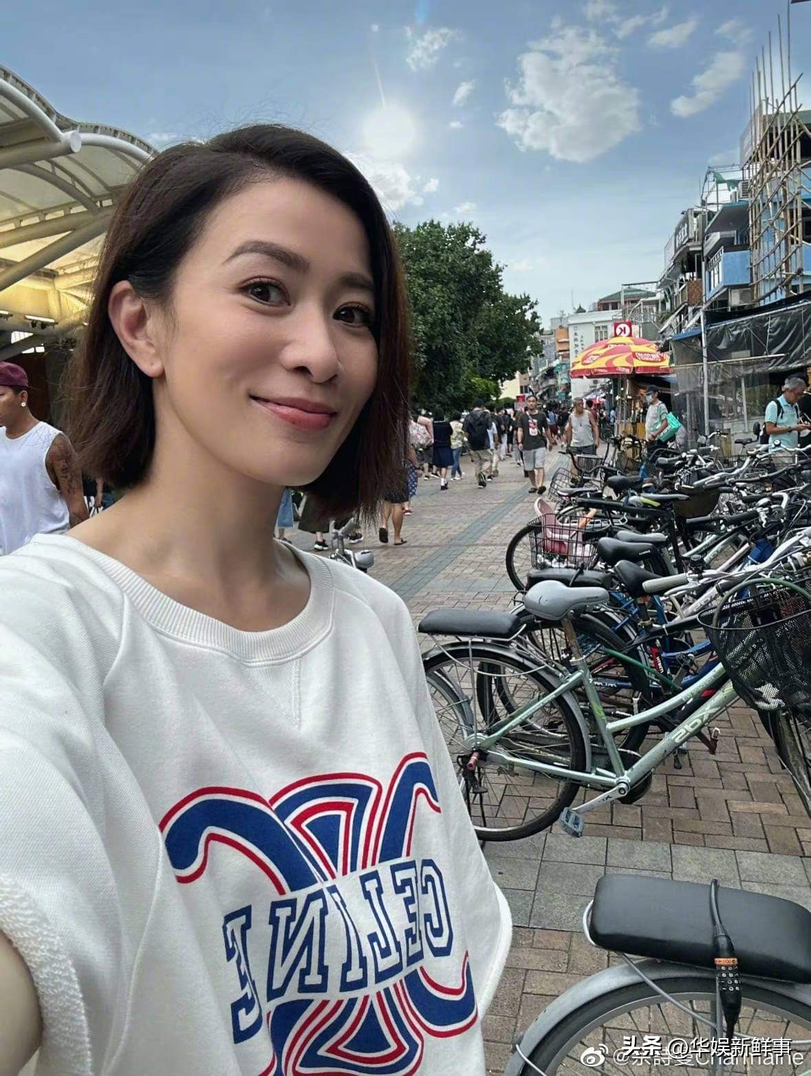 Charmaine Sheh is on TV again? It was revealed that the production of TVB "News Queen" has been ...