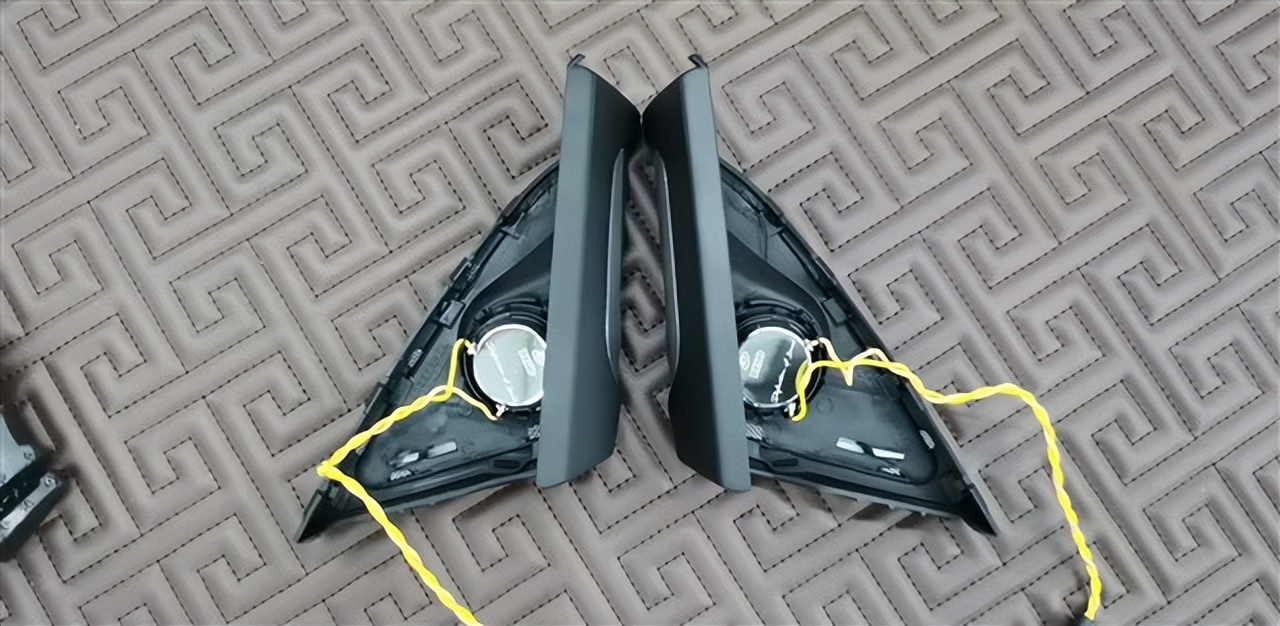 BMW 525 audio modification Deco tweeter sound is crisp and pleasing to ...