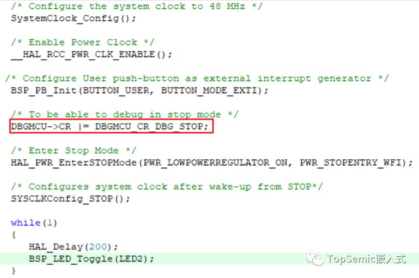 How to debug MCU in low power mode? - iNEWS