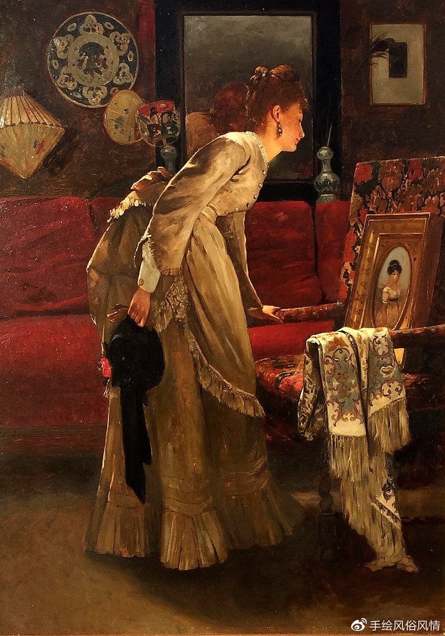 Artist Gustave Leonard de Jonge (1829 - 1893) - Master of Salon ...