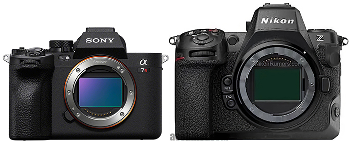 Nikon Z8 vs Sony A7RV Specs Comparison - iNEWS