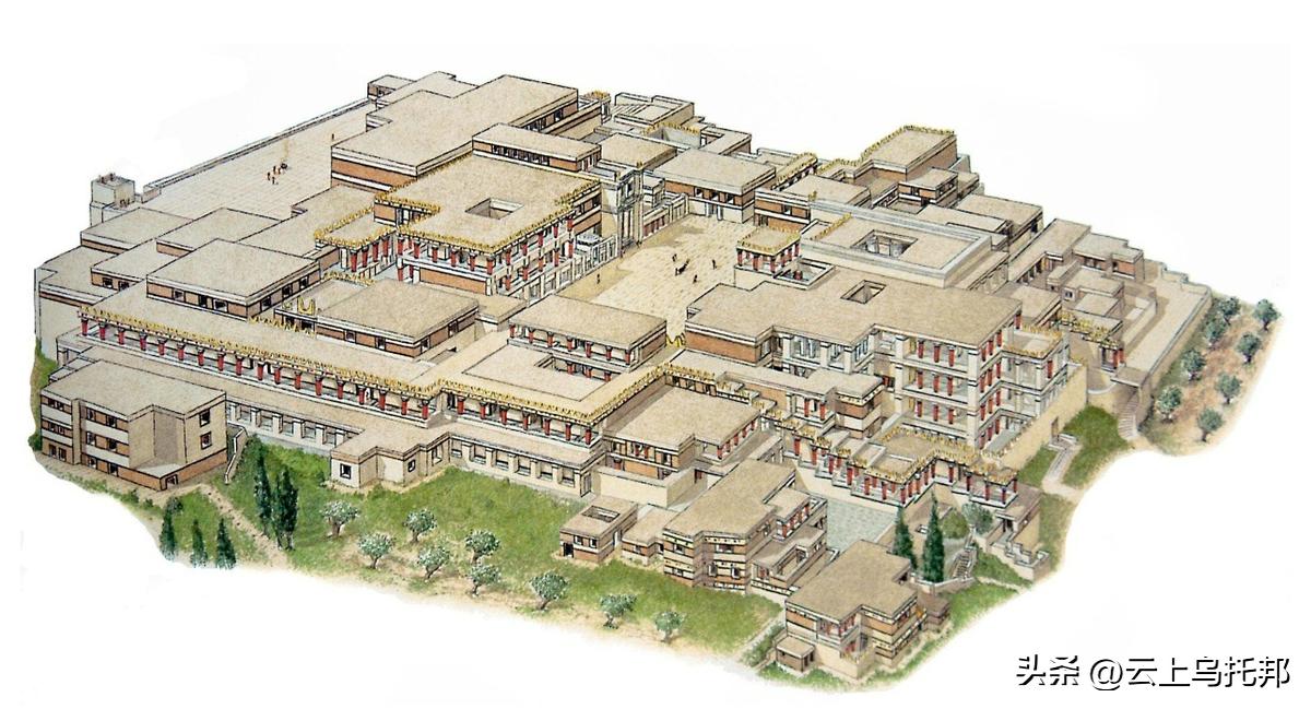 The Minoan civilization reached its peak in AD 3000. What were its ...