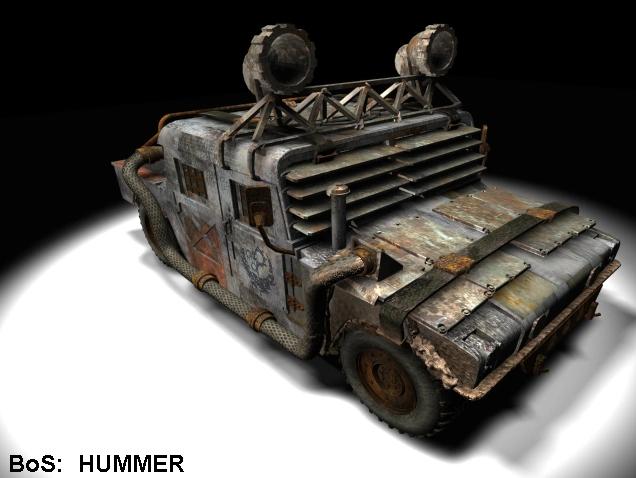 Fallout: Tactics: Brotherhood of Steel's Sherman and Hummer - iNEWS