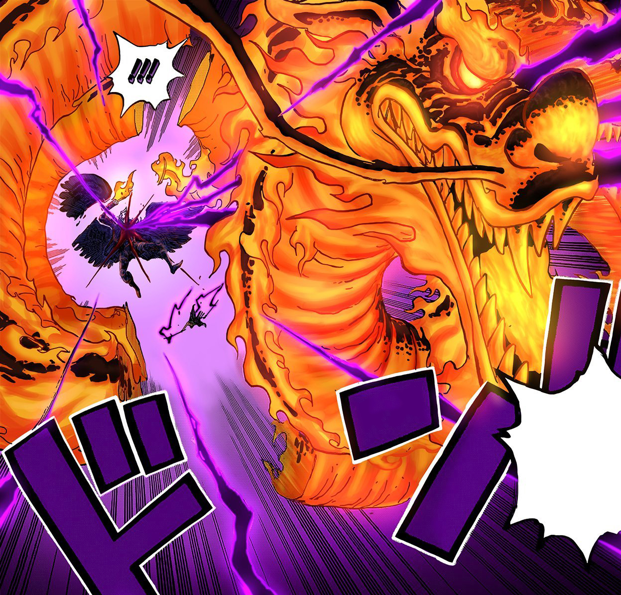 One Piece Chapter 1048: It's the same fire dragon, who left the deepest ...