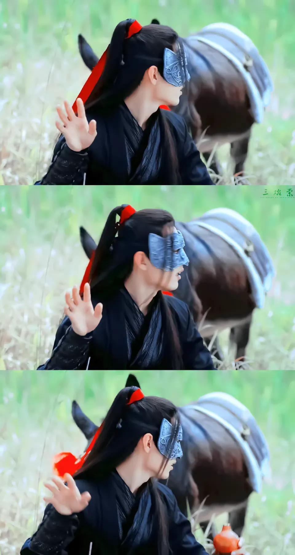 Xianxian in Dafan Mountain met his fans. Xianxian, who coexists with ...