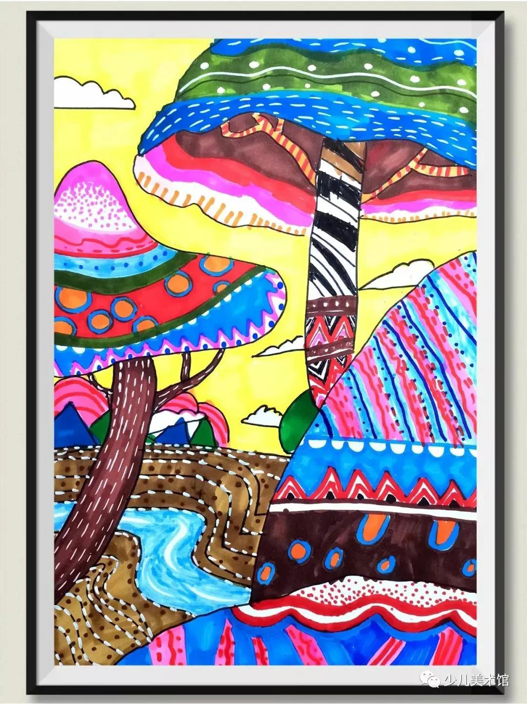 Appreciation of painting works - 33 color line drawings, good-looking ...