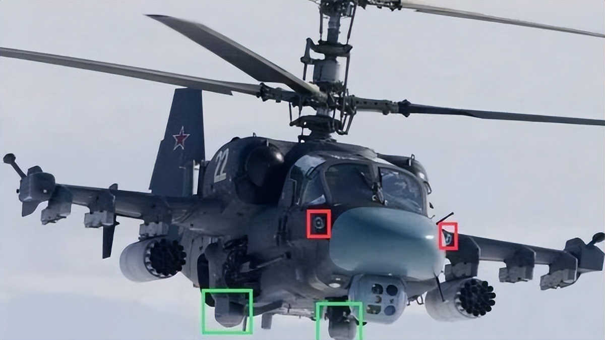 The Ukrainian army fired 18 missiles in a row, and Ka 52 avoided them ...