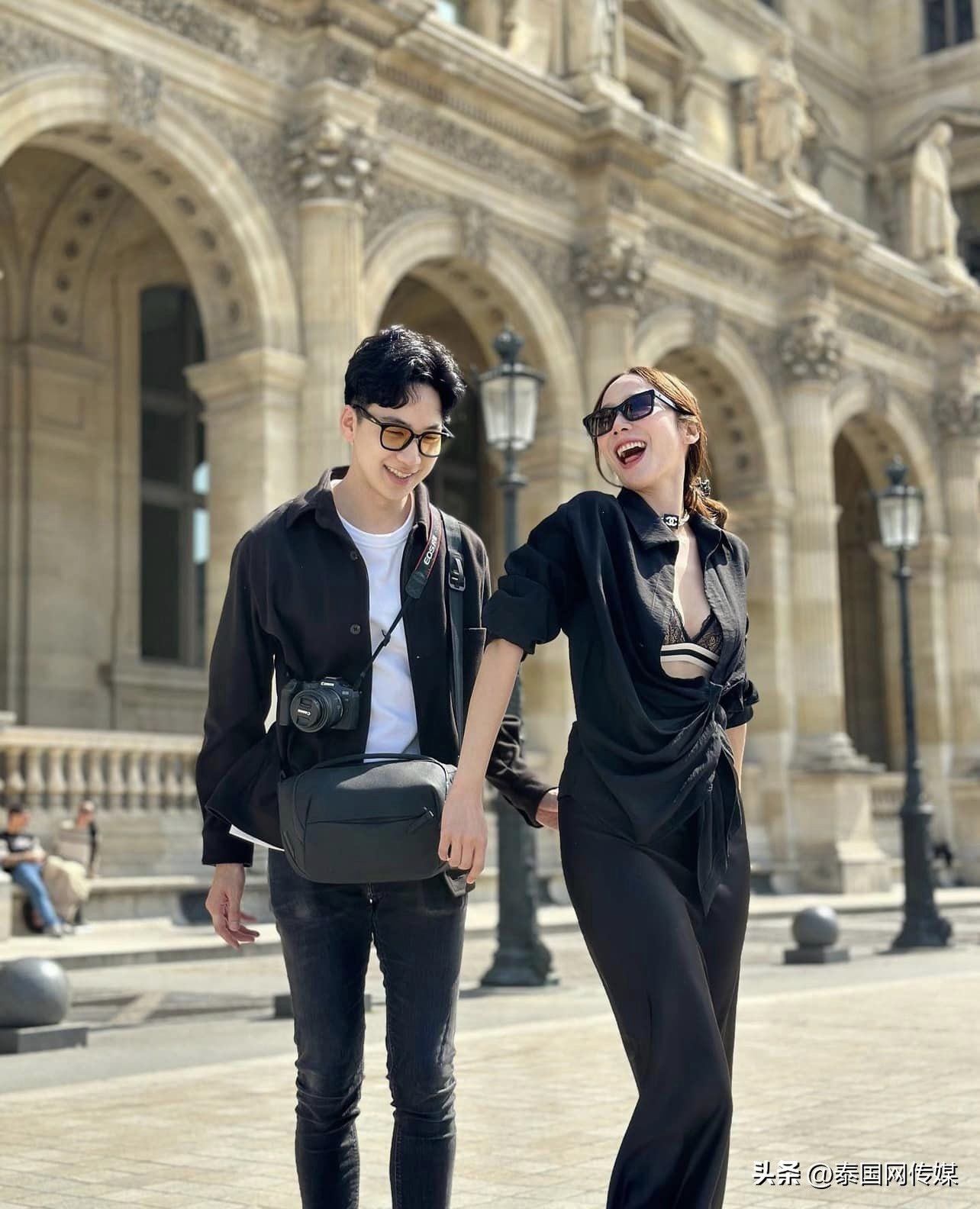 Thai star AumP is accompanied by his friend Ninology, a wealthy ...