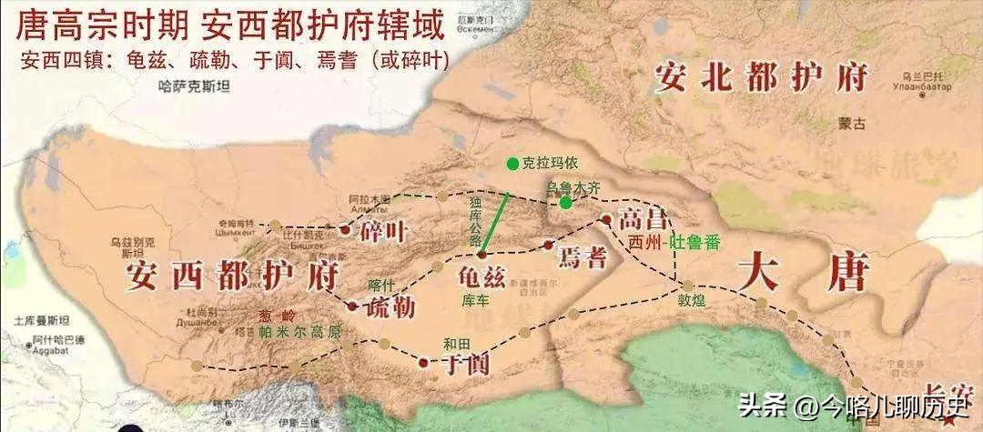 Five minutes to understand "Anxi Four Towns" The four military towns ...