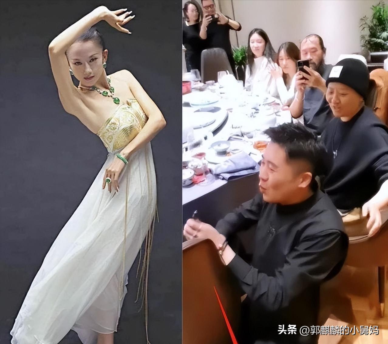 64-year-old Yang Liping had a dinner party. The man knelt down and ...