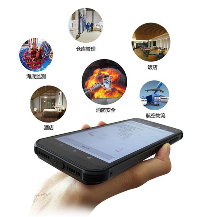Explosion-proof PDA handheld terminal industrial three-proof scanning ...