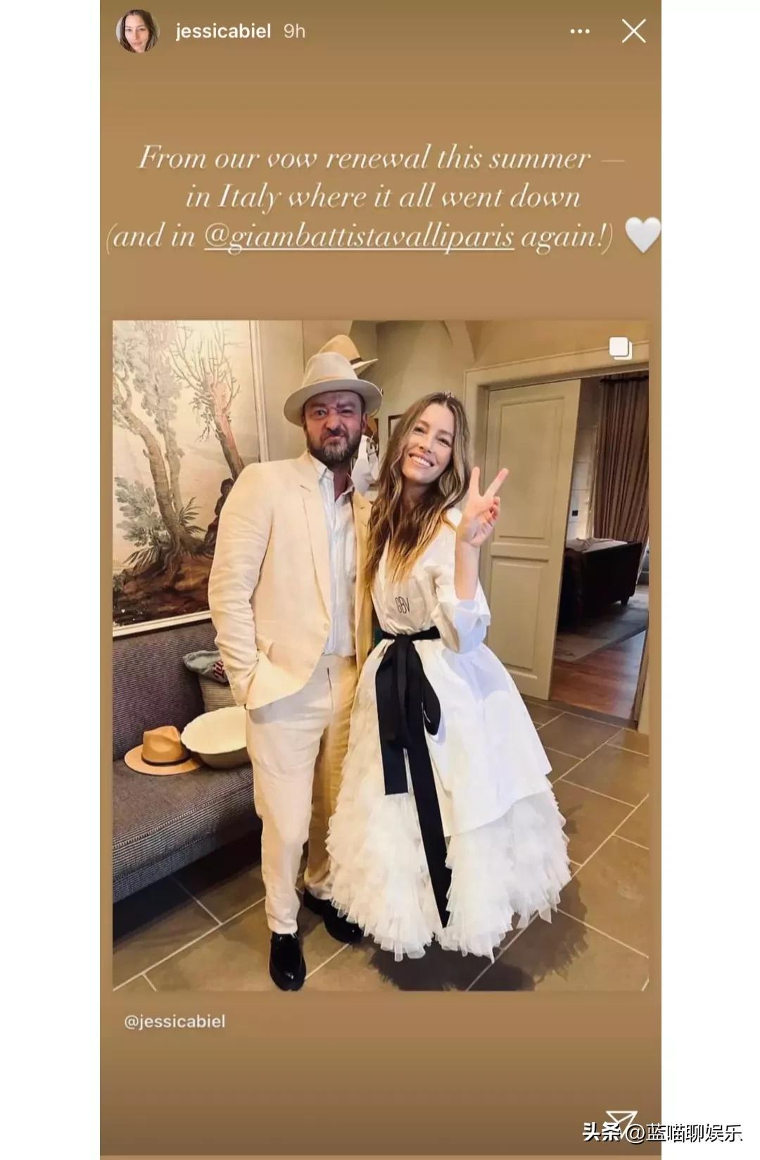 Boss Jia and Jessica Biel secretly renew their wedding vows in Italy ...