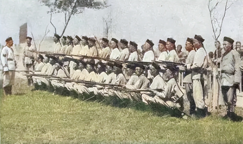 When the new army was first established, what formations were adopted ...